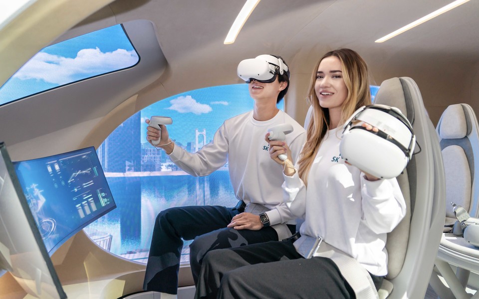 “UAM 전면에” 2030 부산엑스포 유치위, SK·한화 MOU 체결